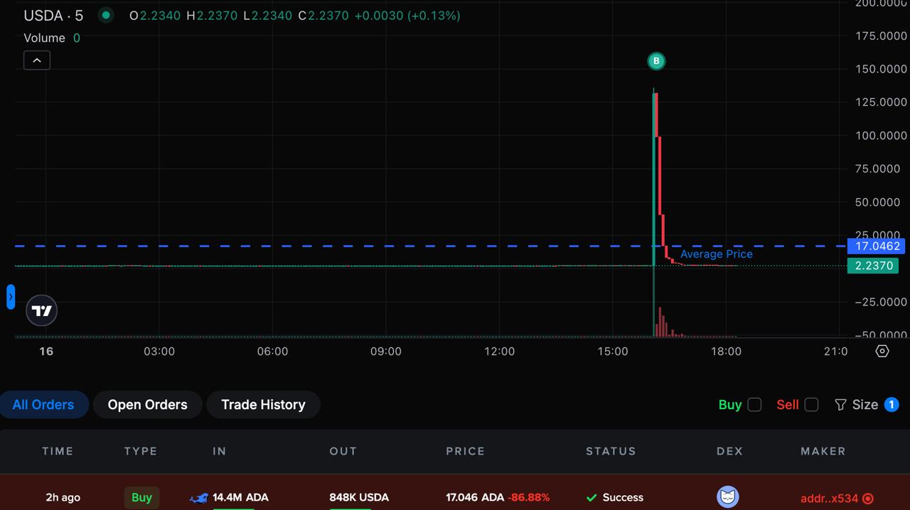 Thảm Họa 6 Triệu USD: Bài Học Đắt Giá Về Thanh Khoản Trên Cardano